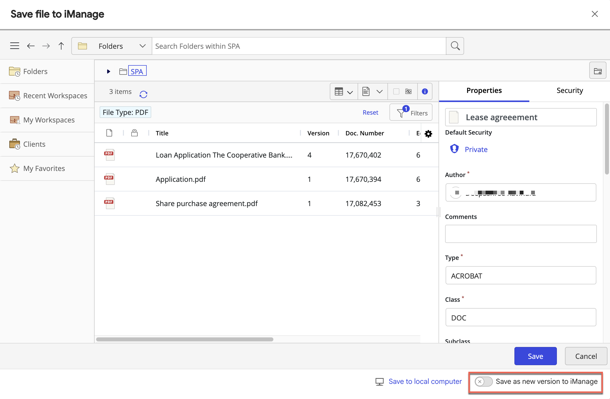 What's new in iManage File Transfer