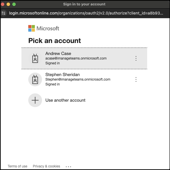 Saving conversations to iManage Work