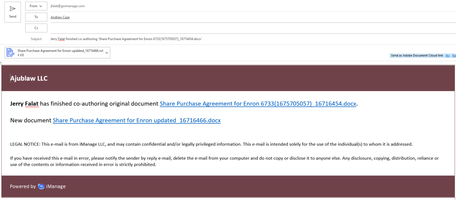 What's new in iManage Work Desktop for Windows – Docs - iManage